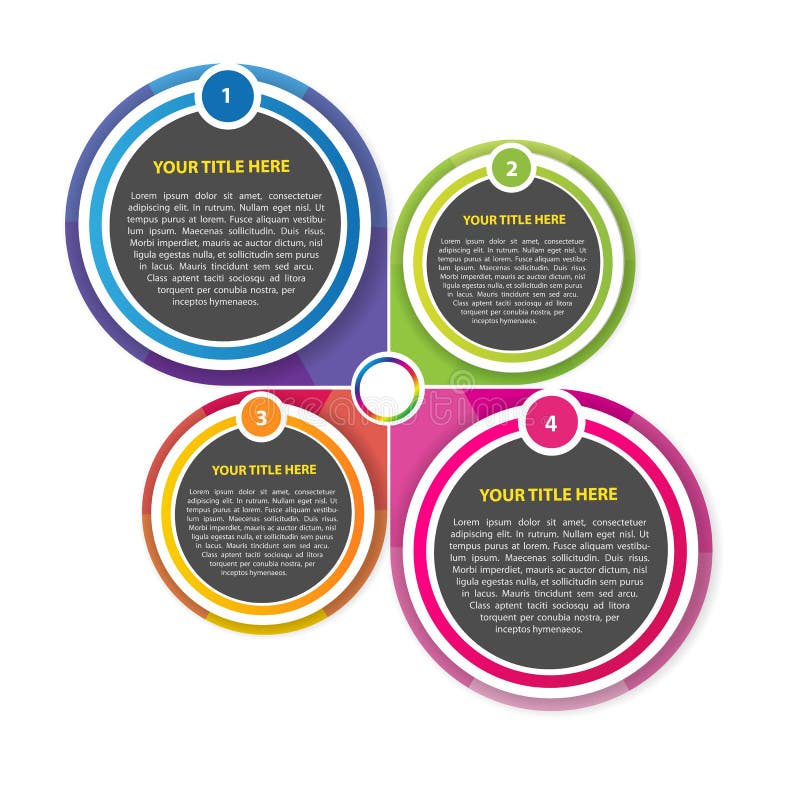 Infographic stock vector. Illustration of vector, colors - 83041696