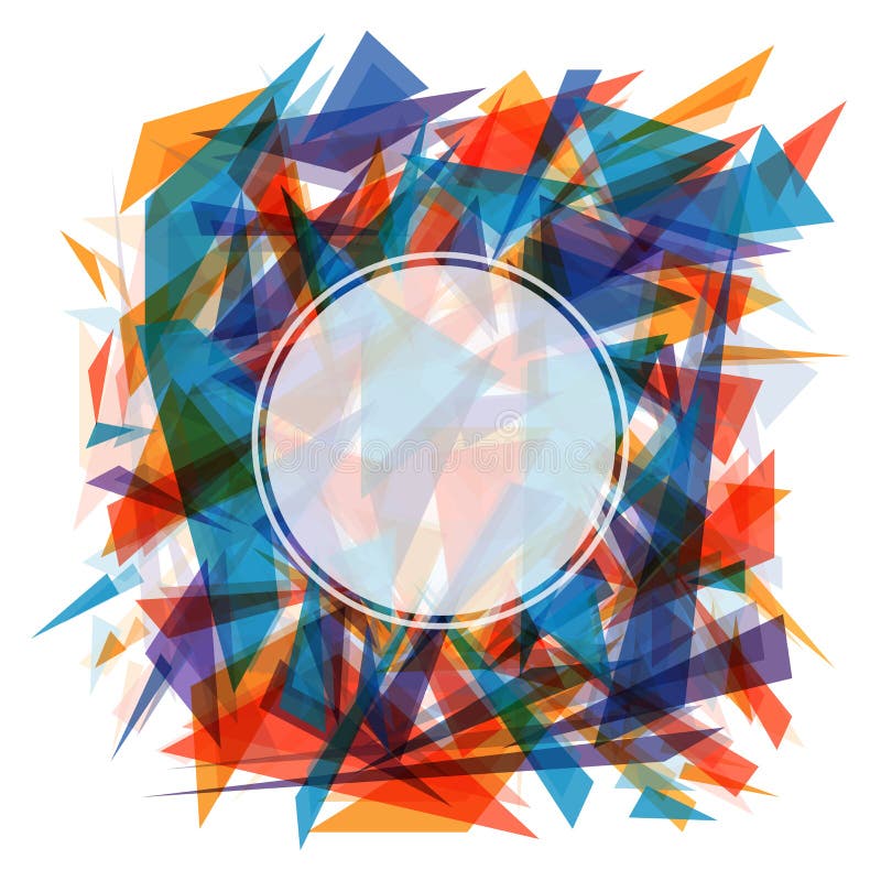 Abstract Background with Frame. Stock Illustration - Illustration of ...