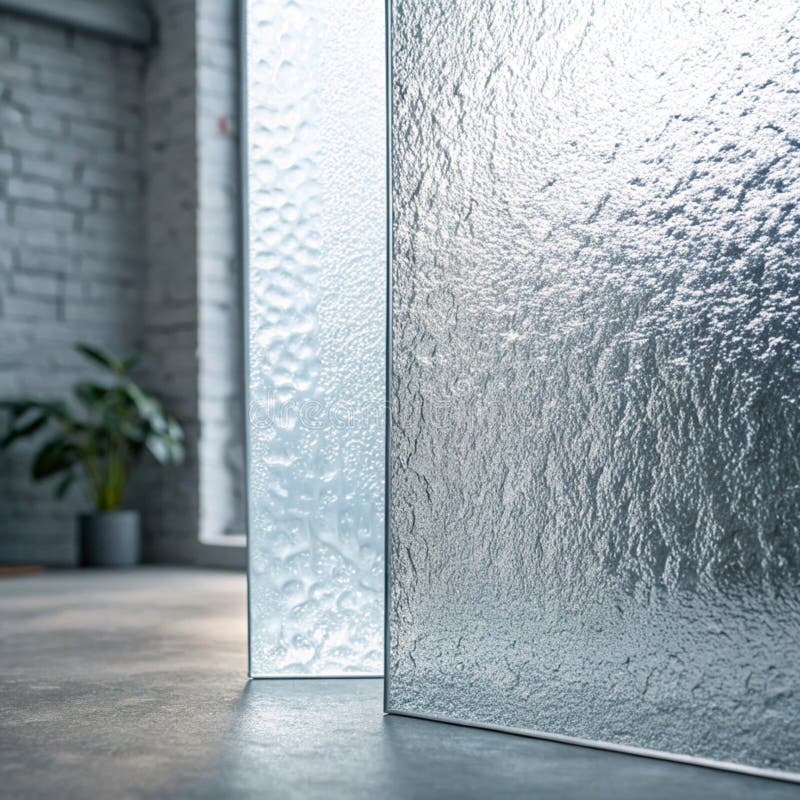 Abstract Background, Frosted Glass Texture, Textures of a Rough ...