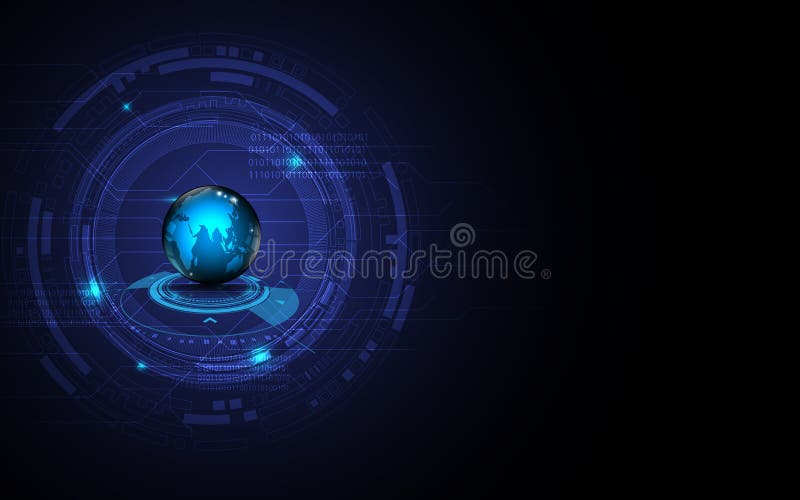 Abstract Background Future Futuristic Technology Pattern Innovation ...