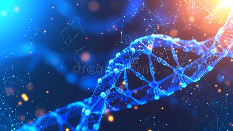 Abstract Background, Futuristic, Abstract Dna Strands Texture, Curved ...