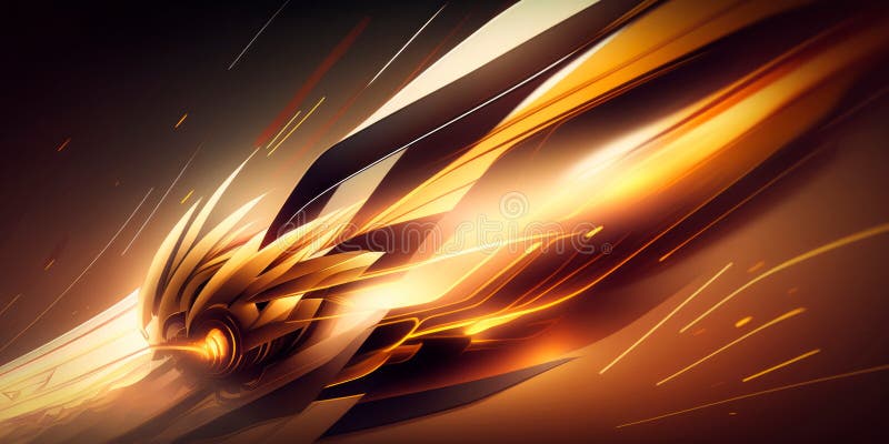 Abstract Background of Futuristic Dynamic Motion Generative AI Stock ...