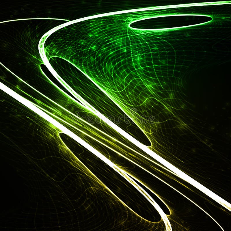 Abstract Background, Futuristic Wave Illustration. Stock Vector ...