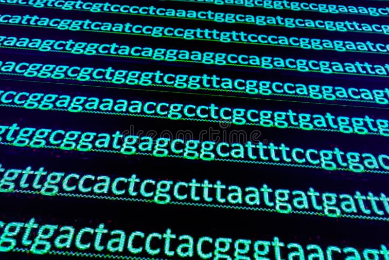 Abstract Background, Genetic Code Stock Image - Image of bases ...