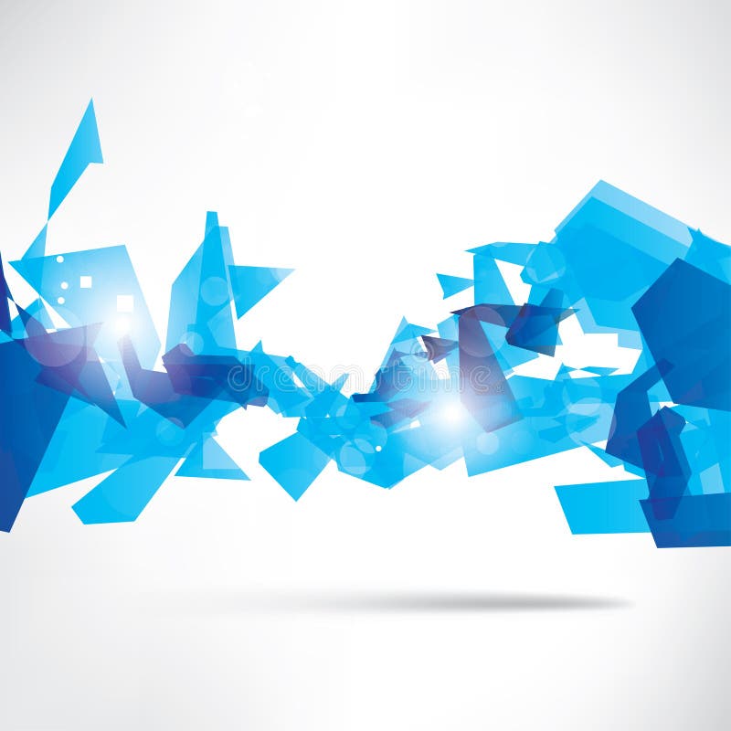 Abstract Background with Geometric Elements Stock Vector - Illustration ...