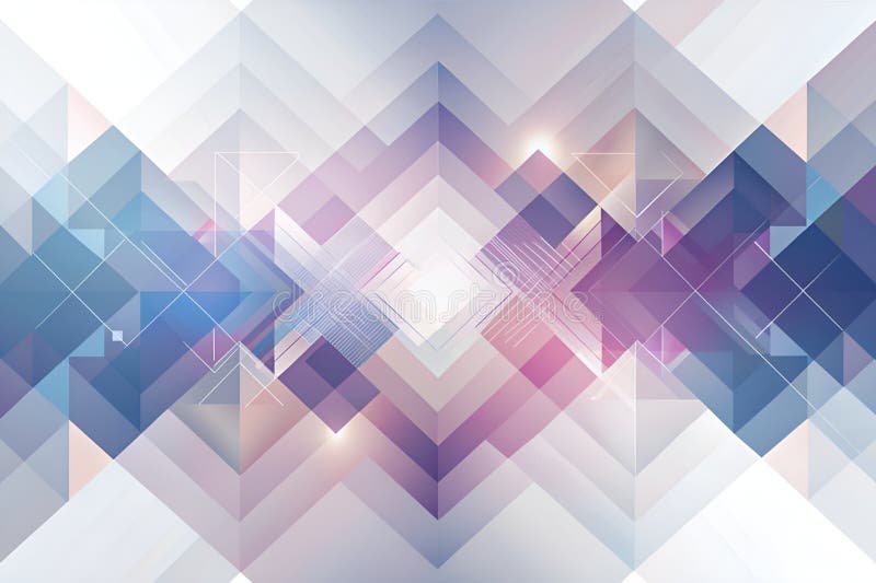 Abstract Background with Geometric Elements Stock Illustration ...
