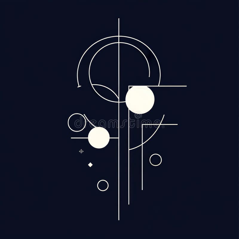 Abstract Background with Geometric Elements. Vector Illustration. Eps ...