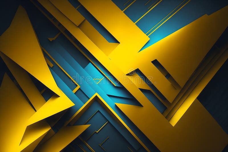 Abstract Background of a Geometric Pattern Wallpaper Stock Illustration ...
