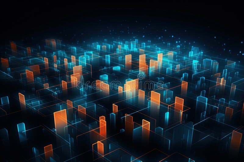 Abstract Background with Geometric Patterns, Futuristic, Graphic Design ...