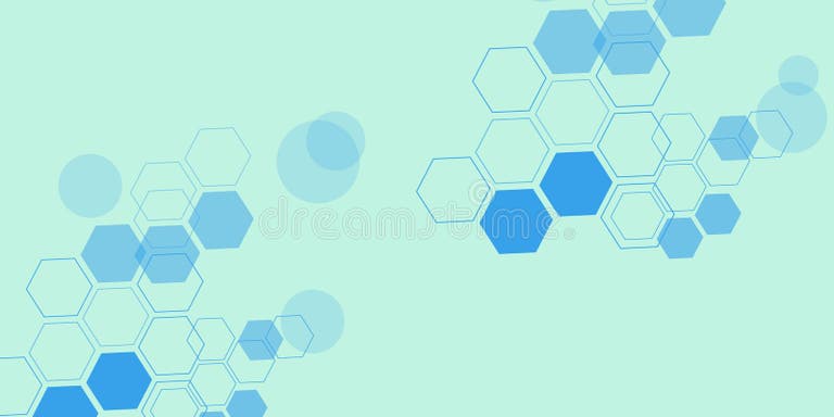 An Abstract Background of Geometric Patterns in Soft Pastels, Featuring Interlocking Hexagons in ...
