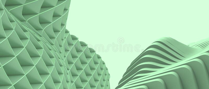 Abstract Background. Geometric Shape Curve for Inspiration Architecture ...