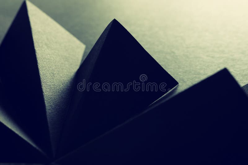Abstract Background of Geometric Shapes. Dark Tones Stock Photo - Image ...