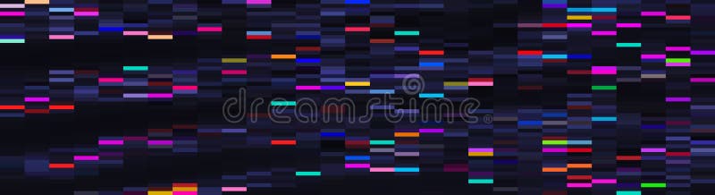 Abstract Background with Glitch Effect. Particles Move in Space Stock ... Abstract Background with Glitch Effect. Particles Move in Space Stock ...