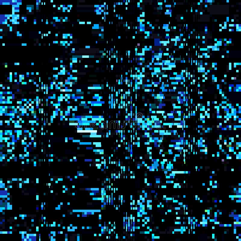 Abstract Background with Glitch Effect. Particles Move in Space Stock ... Abstract Background with Glitch Effect. Particles Move in Space Stock ...