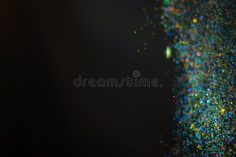 Abstract Background with Glittering Color Particles with Copy Sp Stock ...