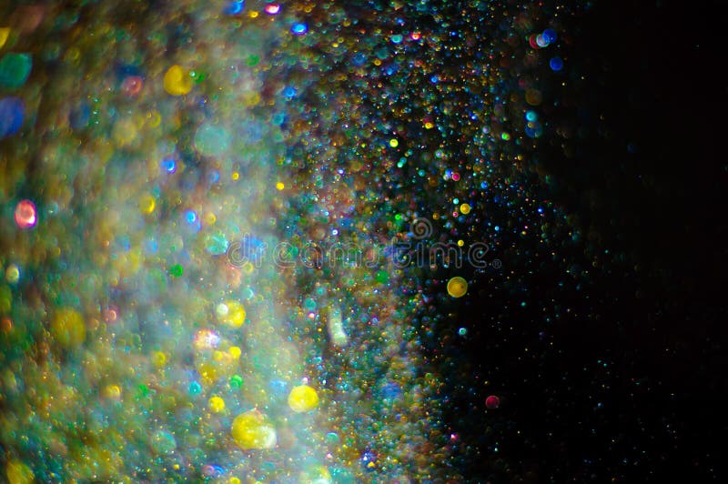 Abstract Background with Glittering Color Particles with Copy Sp Stock ...