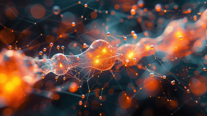 Abstract Background of Global Internet Network. Concept of Wireless ...