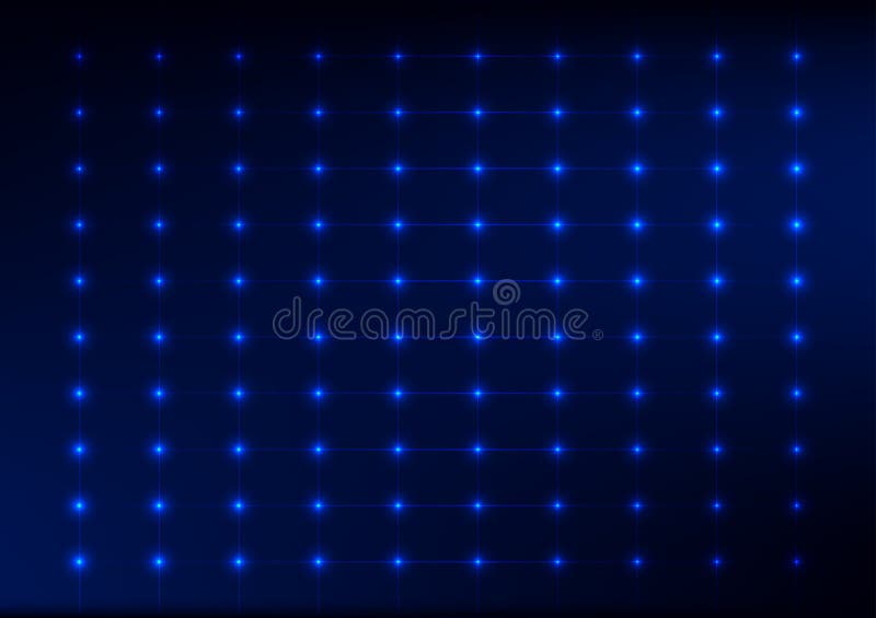 Abstract Background Glow Dot with Blue Background for Wallpaper ...