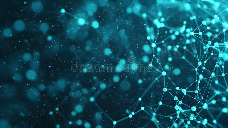 Abstract Visualization of Network Connections Representing Complex Data Interactions and Flow ...