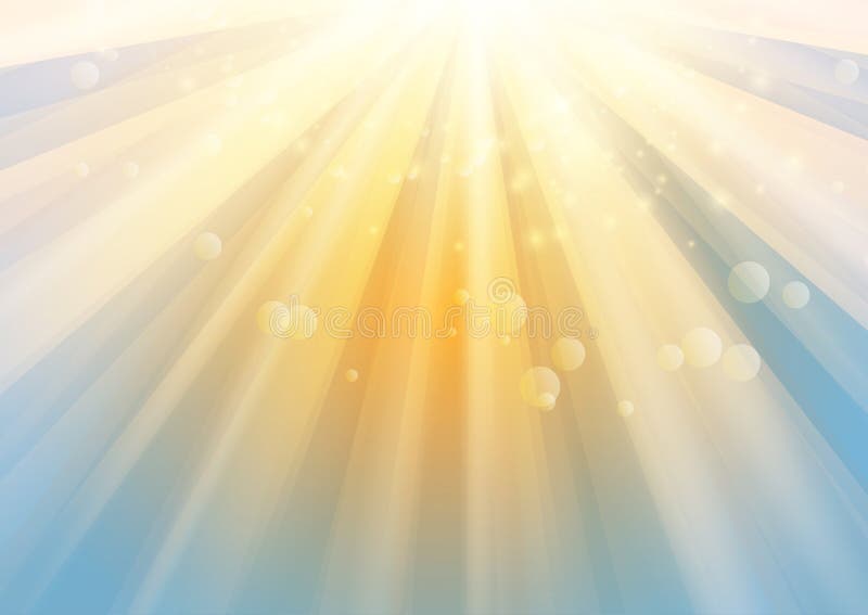 Abstract Background with Glowing Sun Rays Design Stock Vector ...