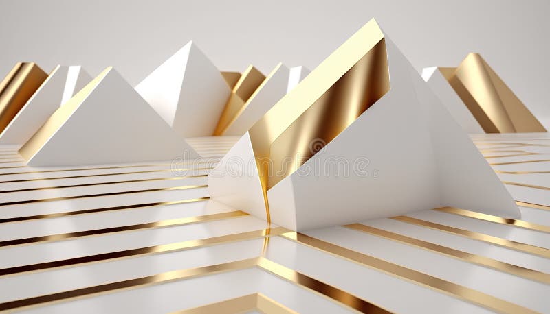 Gold and White Marble Texture with Gold Veins (3d Render) Stock ...