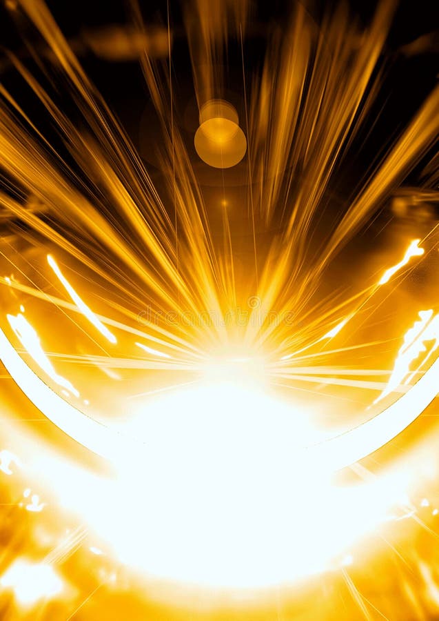 Exploding Golden Rays Abstract Background Stock Illustration ... Exploding Golden Rays Abstract Background Stock Illustration ...