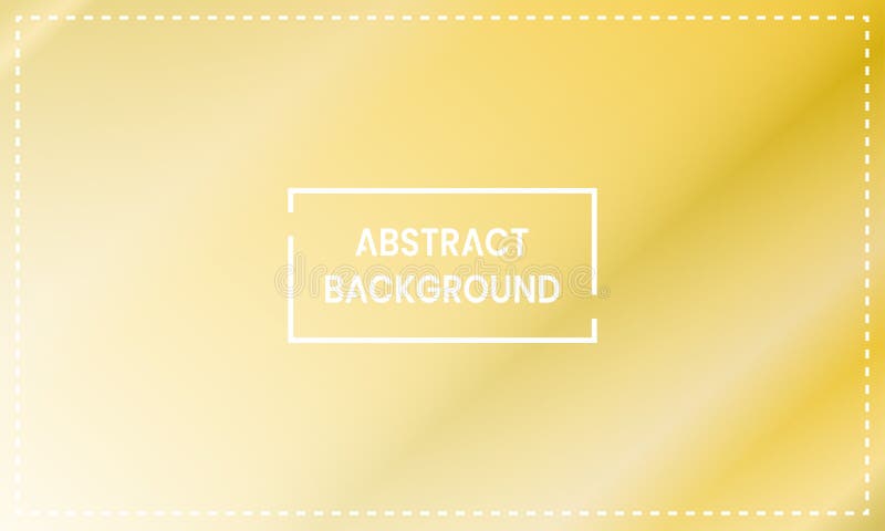 Dark Yellow and White Gradient Abstract Background with Frame and ...