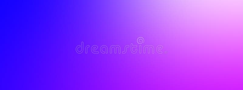Violet and Blue Gradient Background. Long Banner, Copy Space. Stock ...