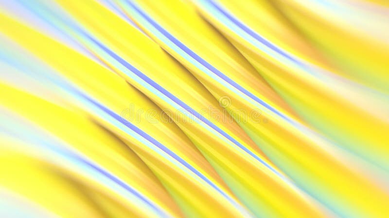 Abstract Background with Gradient Waves. 3d Rendering Digital Loop ...
