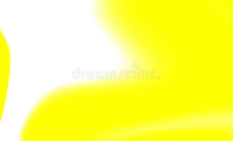 Abstract Background in Gradient in Yellow and White Stock Illustration ...