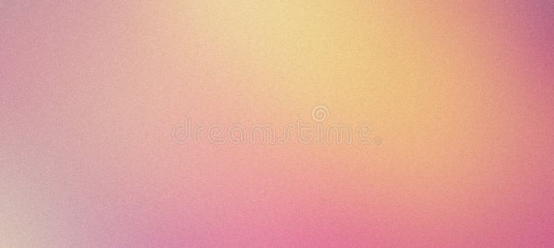 Abstract Background with a Grainy Texture Fading from Pink To Yellow ...