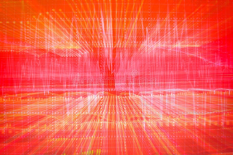 Abstract Background with Graphs Stock Illustration - Illustration of ...