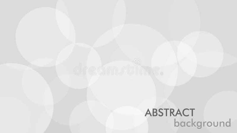 Abstract Background with Gray Circle. White and Grey Abstract Modern ...