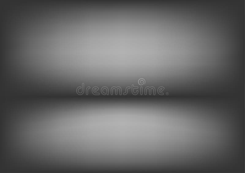 Background Gray Color Tone Room and Studio Concept Vector Illustration ...