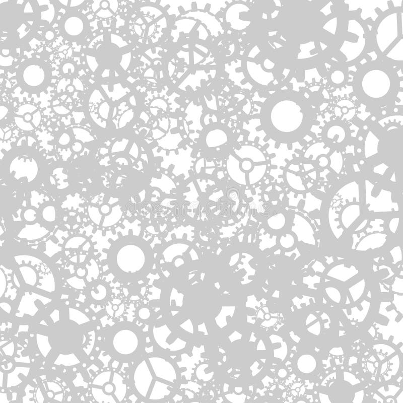 Abstract Background from Gray Gears Stock Vector - Illustration of ...