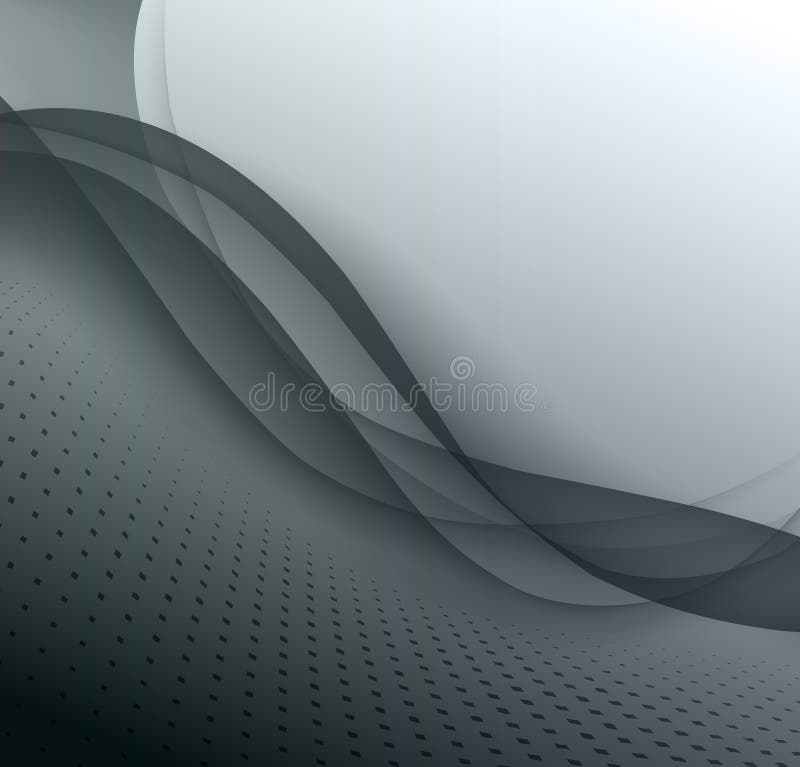 Abstract Vector Grey Scale Shaded Wavy Background,wallpaper, Vector ...