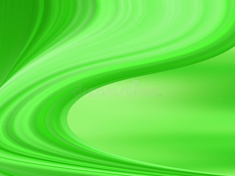 An Abstract Background with Green Colors and a Gradated Linear Wave ...