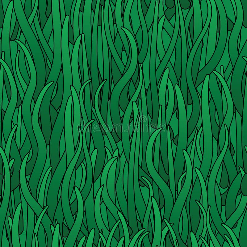 Abstract Background of Green Grass Stock Vector - Illustration of ...