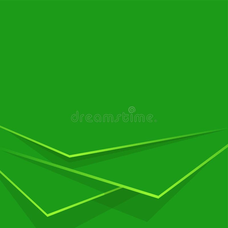 Abstract Background Green Layers. Vector Editable Backdrop Stock Vector ...