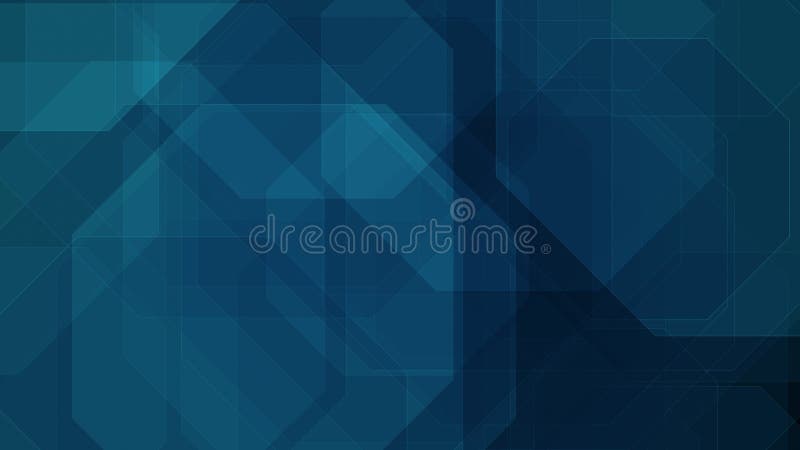 Abstract Green Octagon Pattern Futuristic Science Background with ...