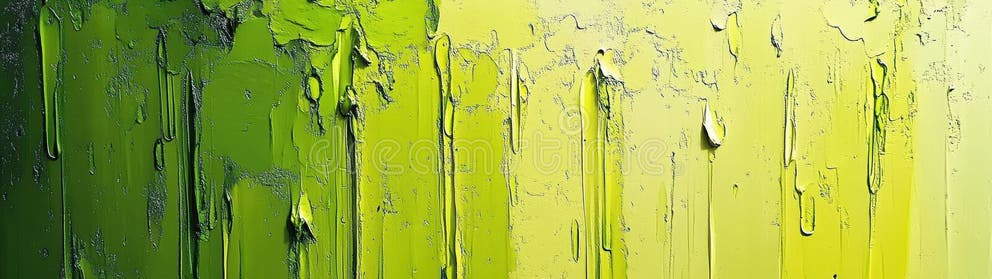 Abstract Background with Green Paint Drips and Texture Variations Stock ...