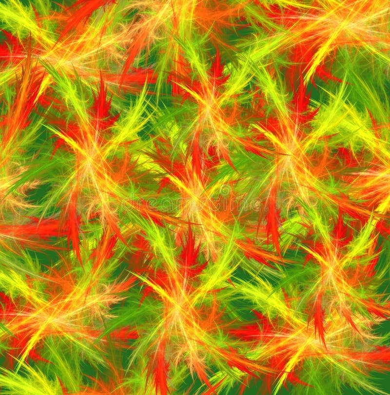 Vibrant Red And Green Swirl Background Stock Illustration ...