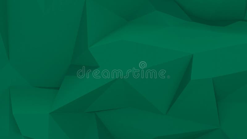 Abstract Background Green Triangle,geometric Background,3d Rendering ...