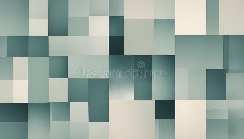 Abstract Background With A Grid Of Rectangles In Shades Of Gray And