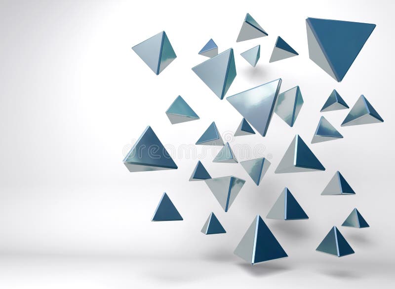 Abstract Chrome Lines and Spheres Stock Illustration - Illustration of ...