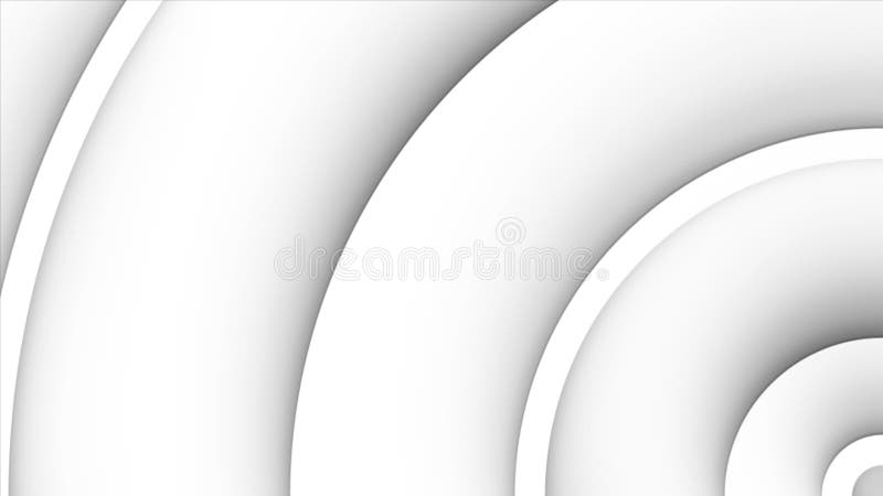 Looping Background Animation with Orange Concentric Circles Moving from ...