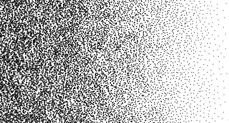 Abstract Background with Halftone Gritty Spot Effect. Backdrop with ...