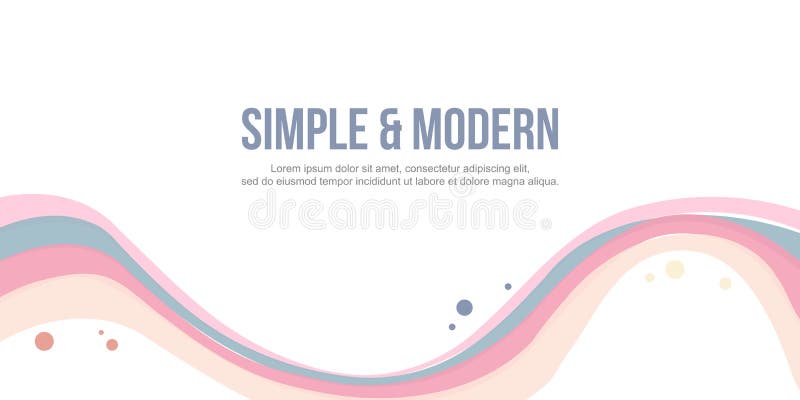 Abstract Background Header Website Simple Modern Design Stock Vector ...