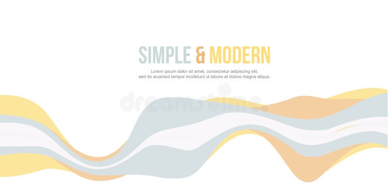 Wave Design Banner Background Collection Stock Vector - Illustration of ...