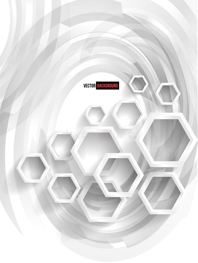 Abstract Background Hexagon. Web and Design Stock Illustration ...